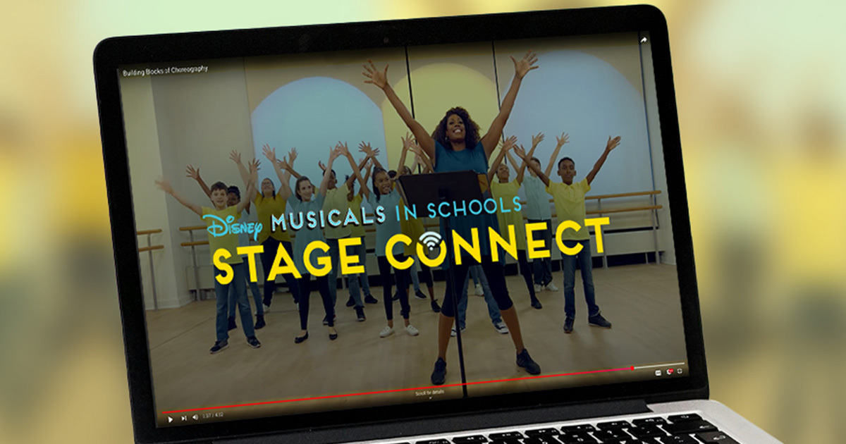 Disney Musicals in Schools Stage Connect Application Portal